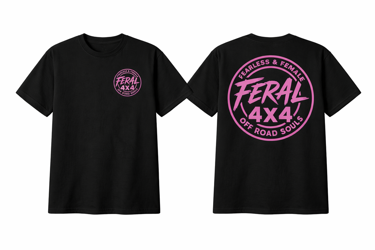 Feral 4x4 Fearless & Female Tee – Off Road Souls LLC